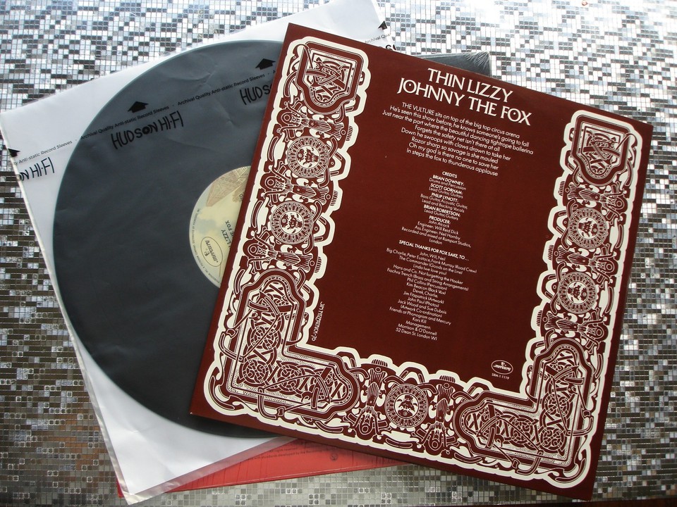 Thin Lizzy ~ Johnny The Fox ~ Vintage Shrinkwrapped LP Mercury SRM-1 ...