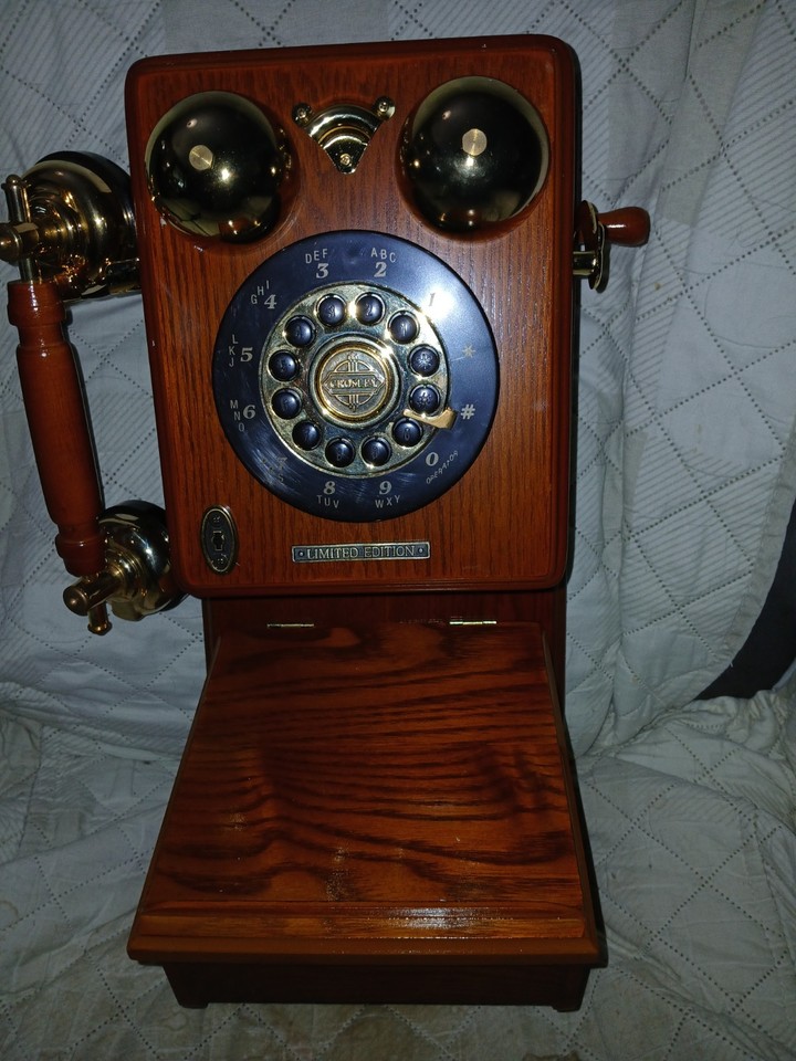 Thomas Crosley Museum Series Wooden Wall Telephone Limited Edition ...