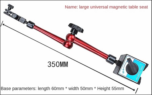 350mm Universal Flexible Magnetic Base Holder Stand Tool for Dial ...