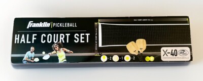 NEW: Franklin Pickleball Half-Court Set ; Net / Paddles / Balls | eBay