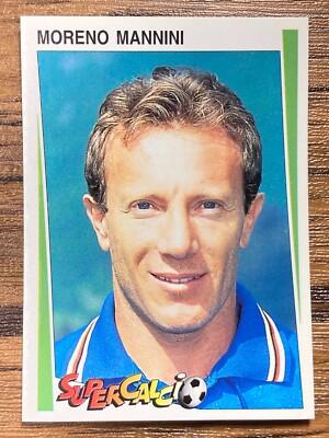 Panini Super Calcio 1994-1995 Sticker No.54 Moreno Mannini Sampdoria | eBay