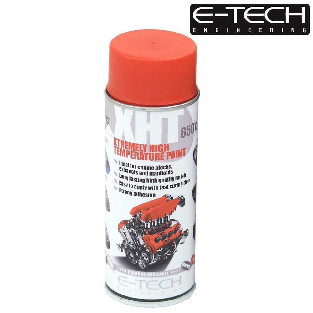Etech E-Tech XHT Extremely High Temperature Spray Paint Red 400ml ...