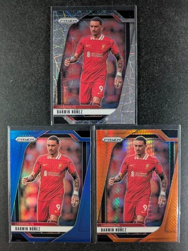 2024-25 Panini Prizm EPL DARWIN NUNEZ Lazer Prizm/Blue Prizm/Orange ...