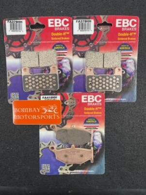 EBC HH Front and Rear Brake Pad for 2006-2010 Suzuki GSXR600 750 ...
