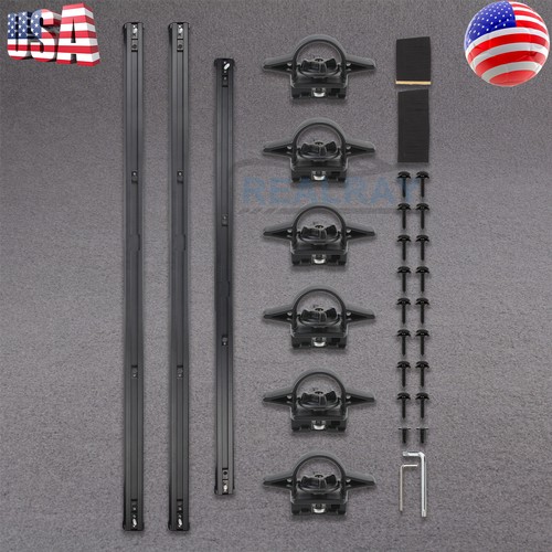 For 2022 Jeep Gladiator JT 3.6L 3.0L V6 Utility Rail Trail Rail Kit ...