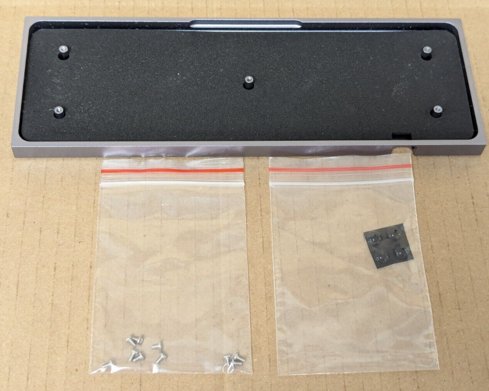 MassDrop X OLKB-48 The Planck Keyboard Kit GUNMETAL CNC Case MDX-11894 ...