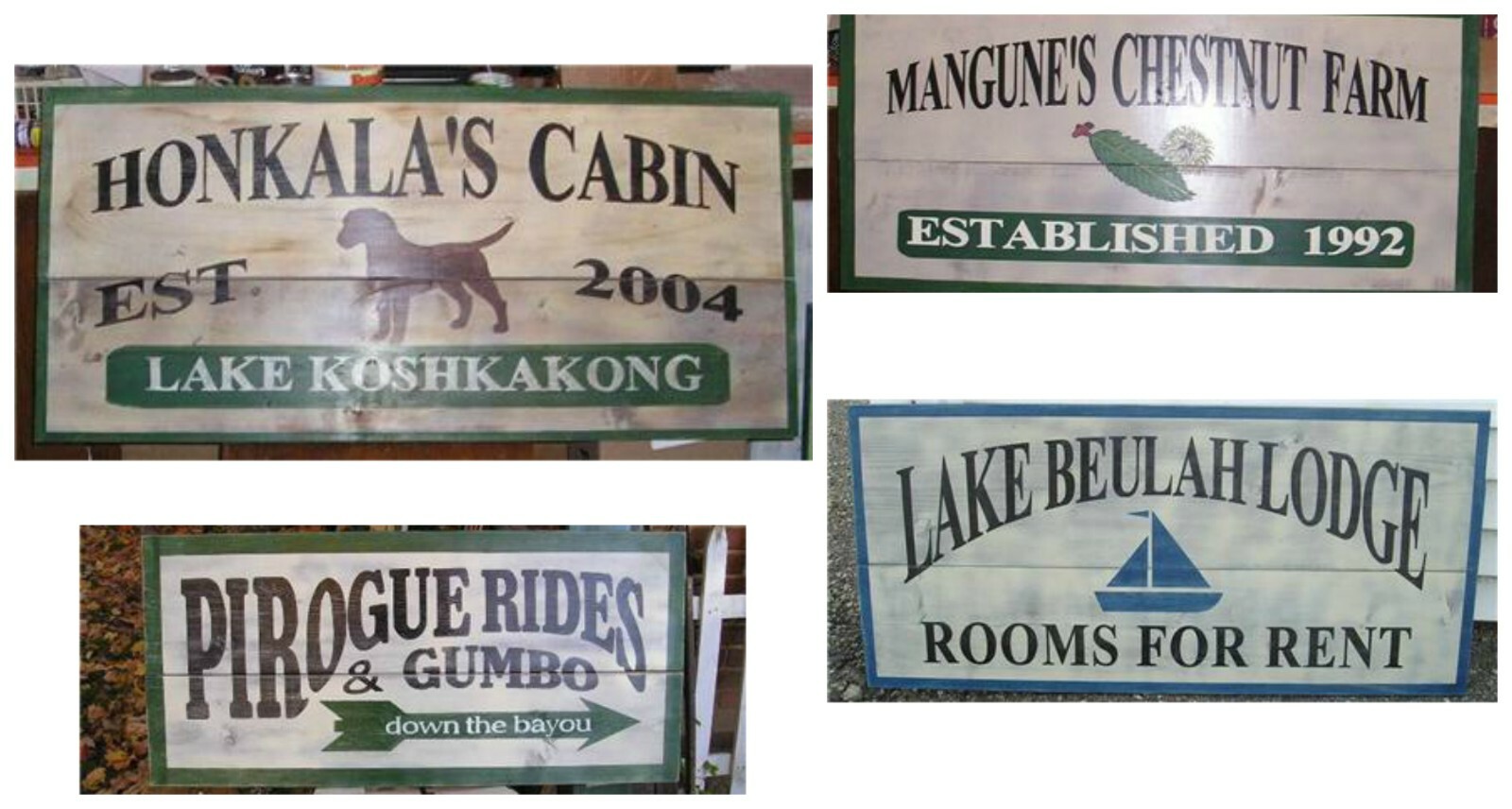 LARGE CUSTOM PERSONALIZED LODGE CABIN WOOD SIGN Hand painted made to ...