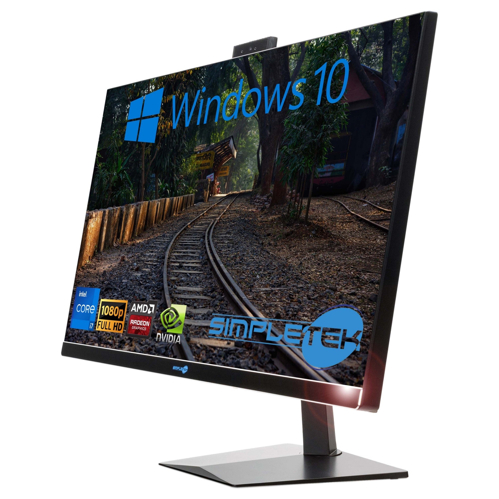 All IN One I7 27" Win 10 RAM 16GB SSD 960GB Gpu RX550 PC Sobremesa ...