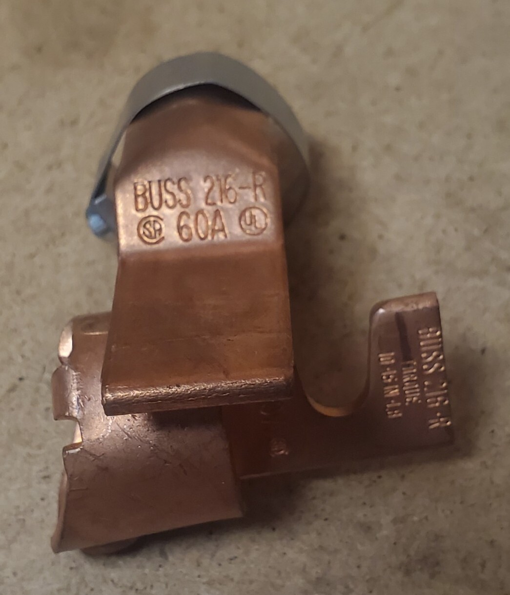 Buss Fuse Reducers 216-R 60 Amp 600 V Lot of 3 | eBay