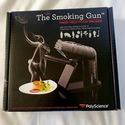 New in Open Box Polyscience The Smoking Gun Hand Held Food Smoker | eBay
