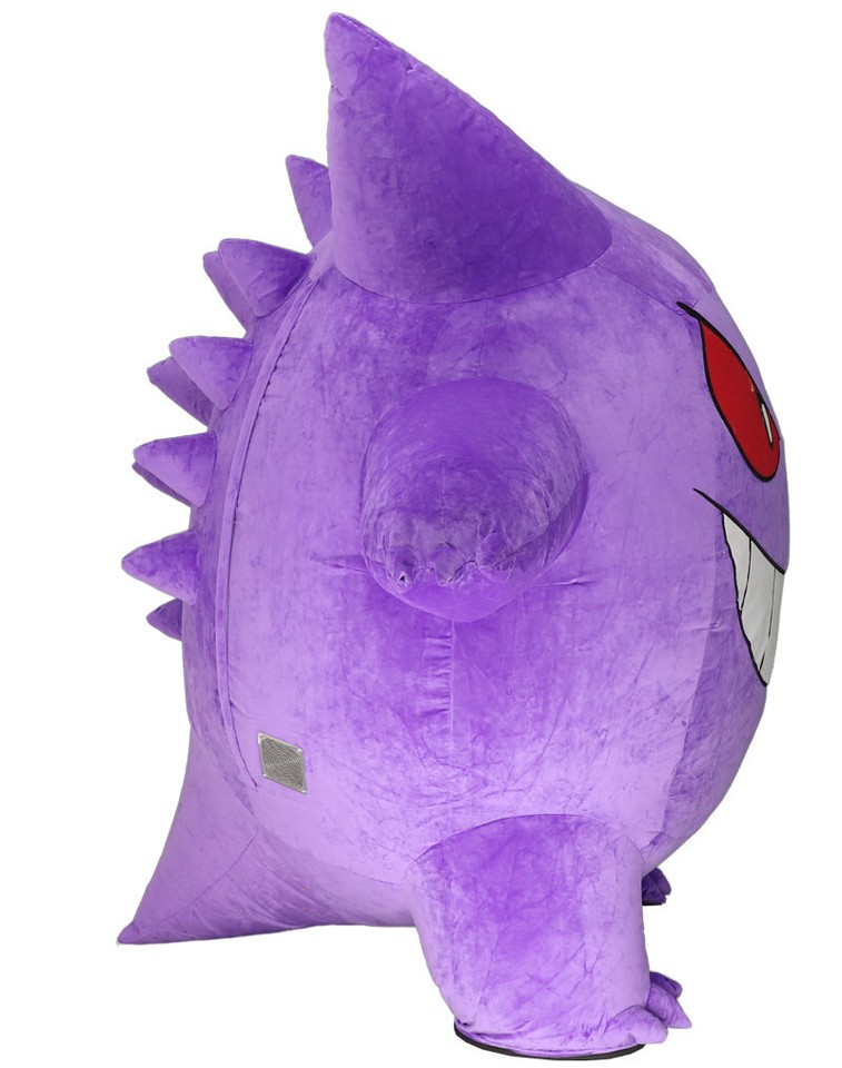 78.7in Gengar Inflatable Costume Mascot Halloween Plush Dress Up ...