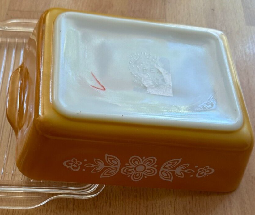 Brown Pyrex 0503 Ovenware Dish With 503C Lid 1 1/2 Quart 8.5” x 6.75 | eBay