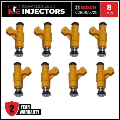 Bosch 0280155725 Fuel Injector Set V8 3.4L Ford Taurus SHO F6DE-B5A | eBay