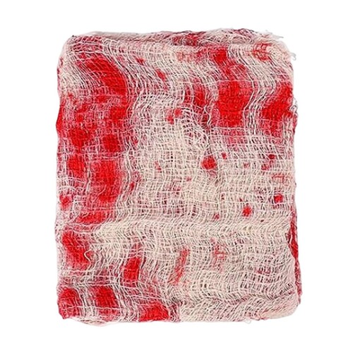Realistic Hole Shapes Gauze Scene Arrangement Prop Halloween Cloth ...