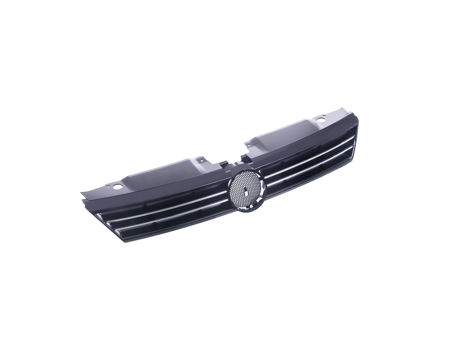 Grille with Black Shell Chrome Molding for 2011-2014 Volkswagen Jetta ...