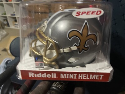 Saints NFL mini helmet | eBay