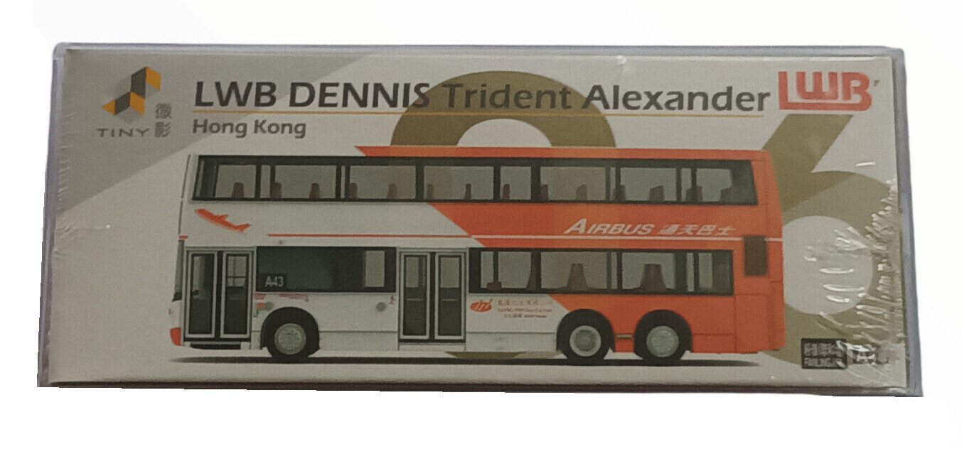 Tiny HK KMB06 LWB Bus Dennis Trident Alexander Route A43 1 110 Shop for ...