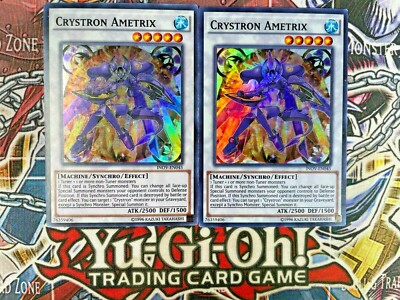 ***2x Crystron Ametrix 2x*** INOV-EN045 | SUPER | YuGiOh! NM | eBay