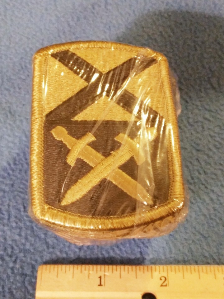 BUNDLE OF 20 - U.S. ARMY 167th SUPPORT COMMAND - HOOK BACK PATCHES ...