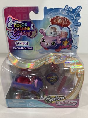 Shopkins Cutie Cars QT4-C08 Genie Machine Color Change Fantasy Series 4 ...