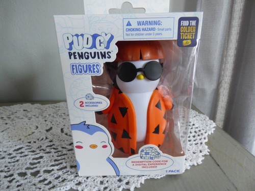 Pudgy Penquins Figure Series 1 Orange/Black New in box 2023 | eBay