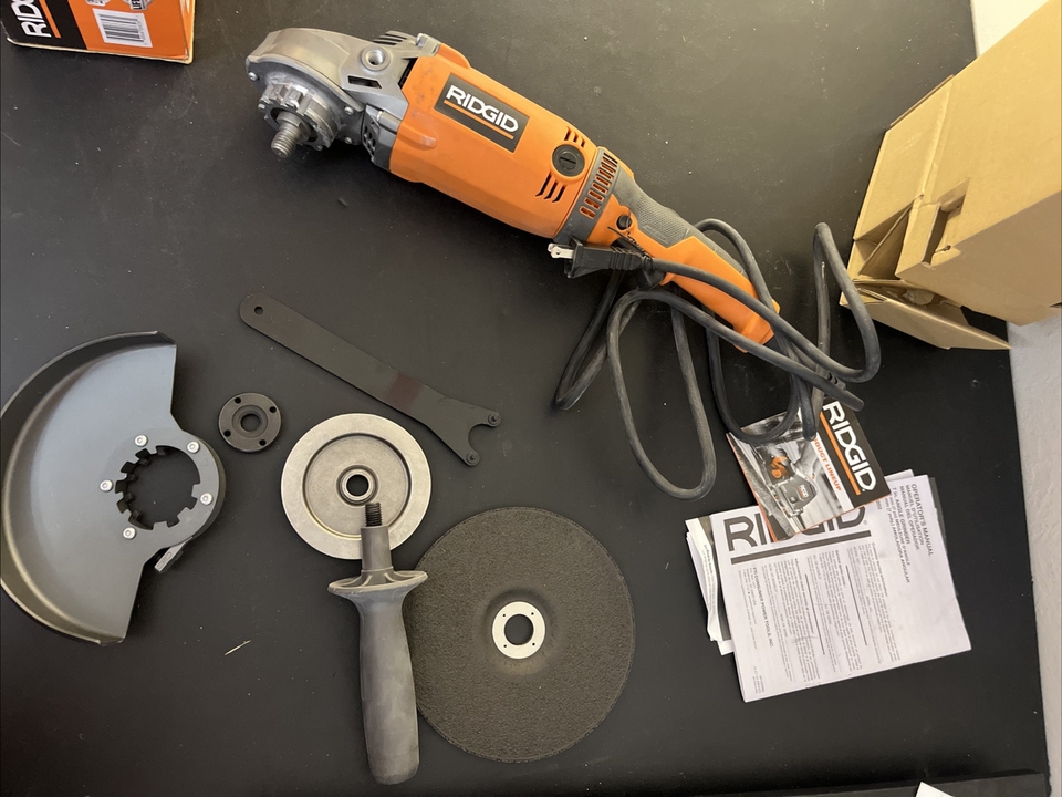 PARTS ONLY - RIDGID R10202 7" Twist Handle Angle Grinder (Corded ...