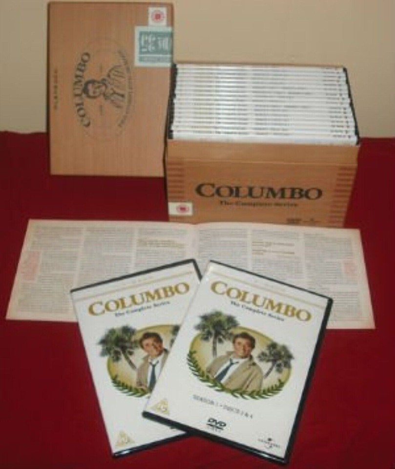 COLUMBO Series 1-11 Complete Collection Seasons 123456789 10 11 Sealed ...