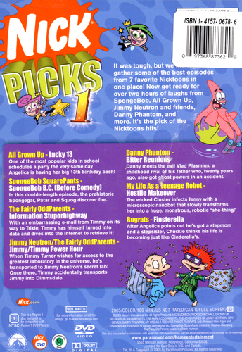 Nick Picks - Vol. 1 (DVD, 2005, Checkpoint) for sale online | eBay