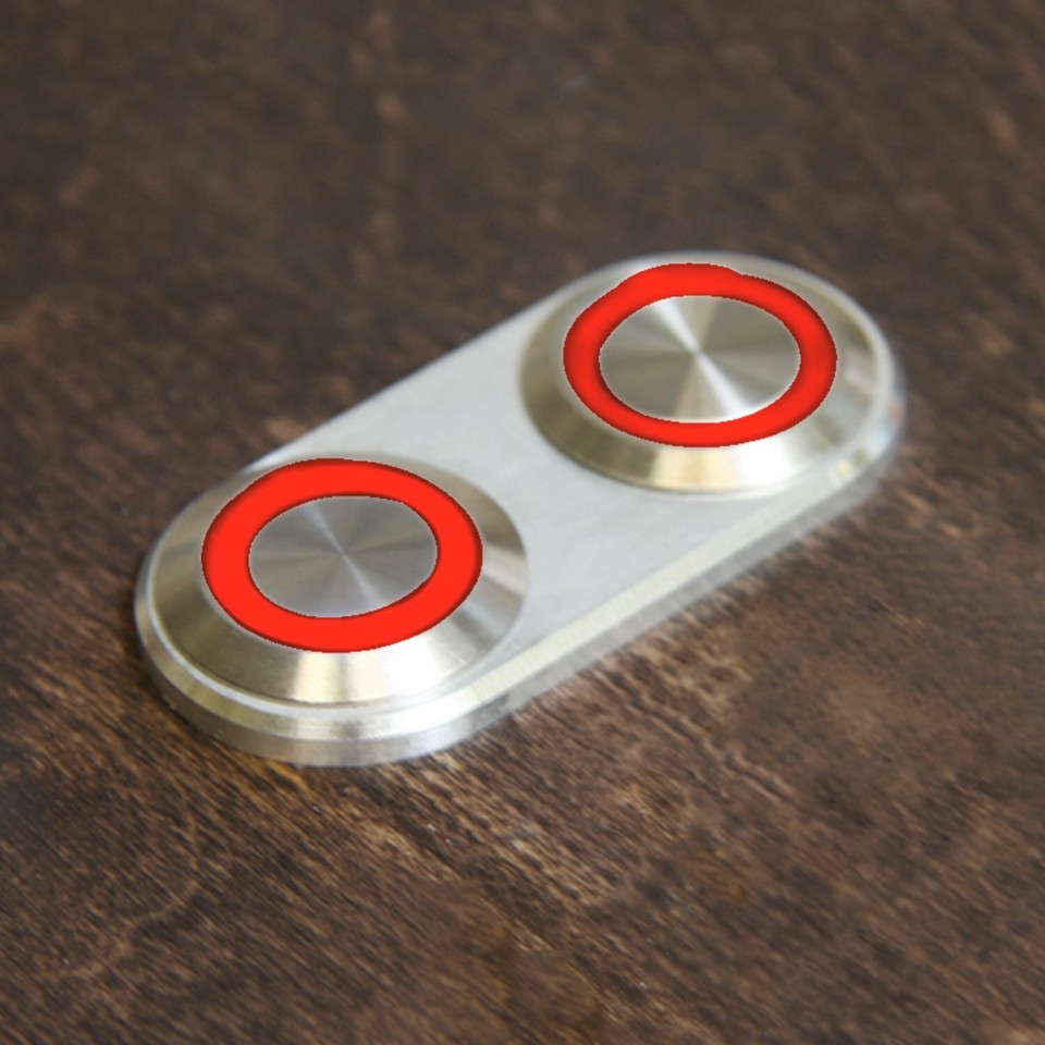 Daytona Billet Switch with RED LED Illumination - Single Switch Keep It ...