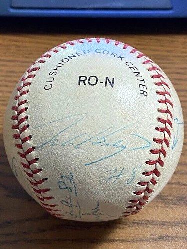 1982 DODGERS PARTIAL TEAM SIGNED AUTOGRAPHED ONL BASEBALL! Lasorda ...