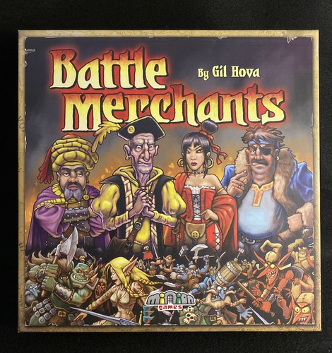 Battle Merchants Board Game By Gil Hova Minion Games 2014 New No Shrink ...