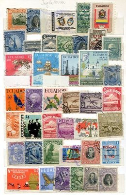 ECUADOR 84 STAMPS LOT, VERY NICE! | eBay