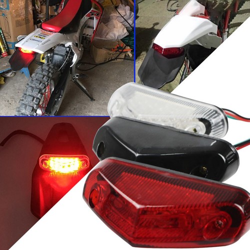 Motorcycle DC 12V 12 LED Brake Stop Tail Light Signal Indicators Light ...