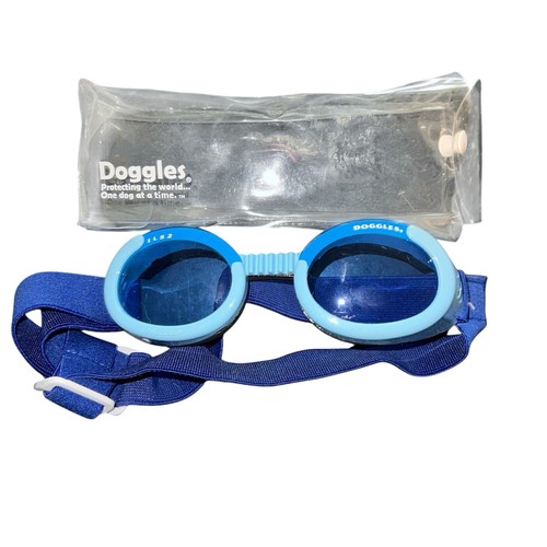 Doggles ILS2 Dog Goggles Sunglasses Blue Large Eye Protection Vet ...