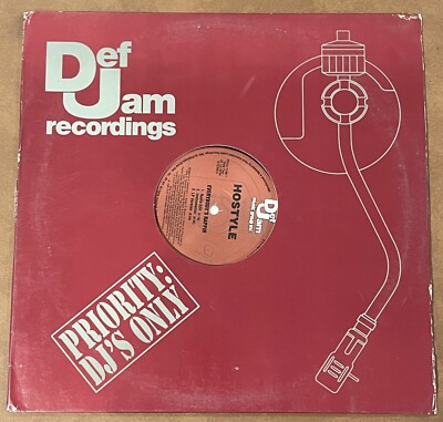 Hostyle Should A Been Down / Everybody's Rappin 12" Single 1996 Def Jam ...