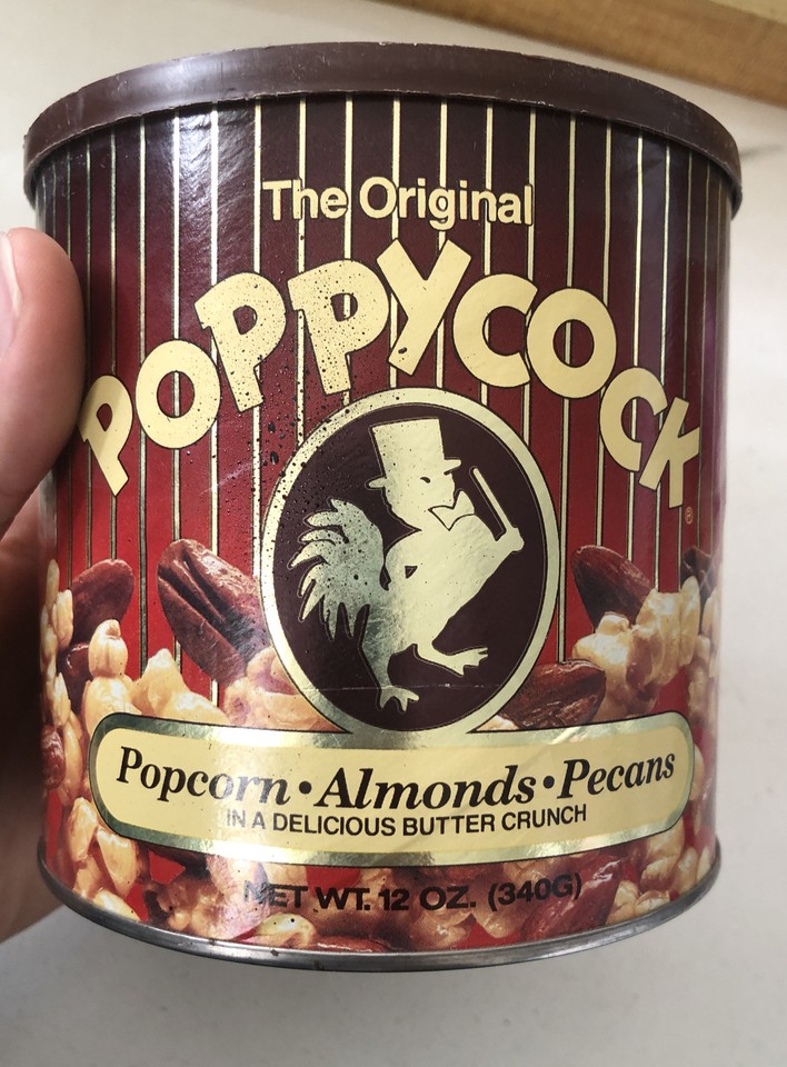 The Original Poppycock Popcorn Almonds Pecans 12 oz. 1970’s *Sealed* | eBay