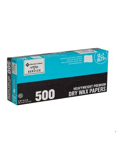 Member's Mark Heavyweight Wax Papers (12" X 10.75", 500 ct.) | eBay