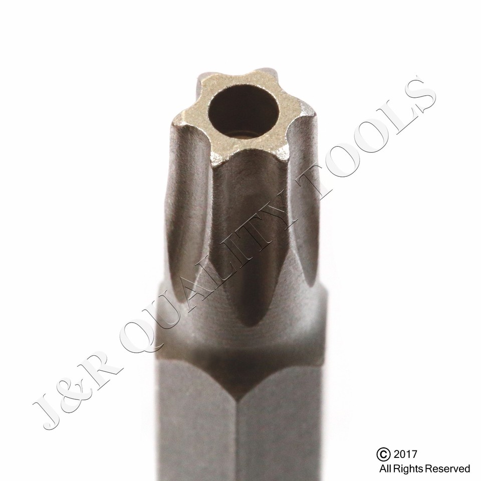 7 Pc Extra Long Torx Star Torq Bit Socket Set T10 ~ T40 Tamper Proof | eBay