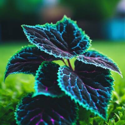 20 Coleus seeds Rare color Blue Black Green flower plant lawn | eBay