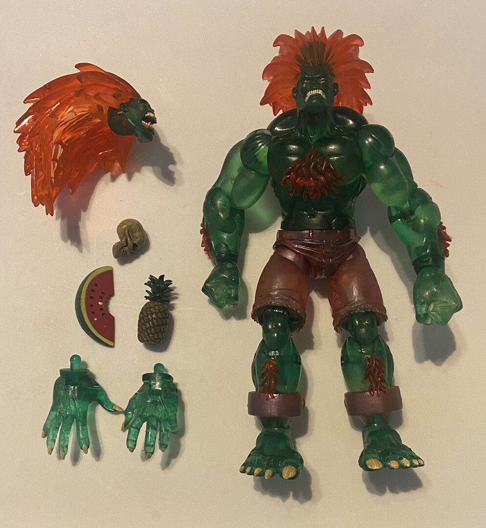 SOTA Toys Street Fighter - Blanka Round 2 Translucent Variant Loose ...