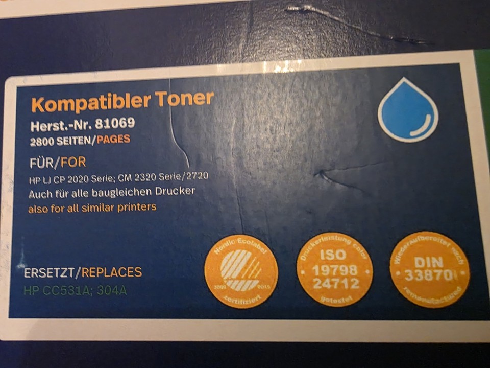 HP Laser Toner LJ CP 2020 bzw. CM 2320/2720 | eBay.de
