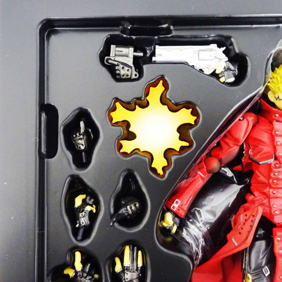 Kaiyodo Revoltech Yamaguchi Trigun Vash the Stampede Figure #091 Japan ...