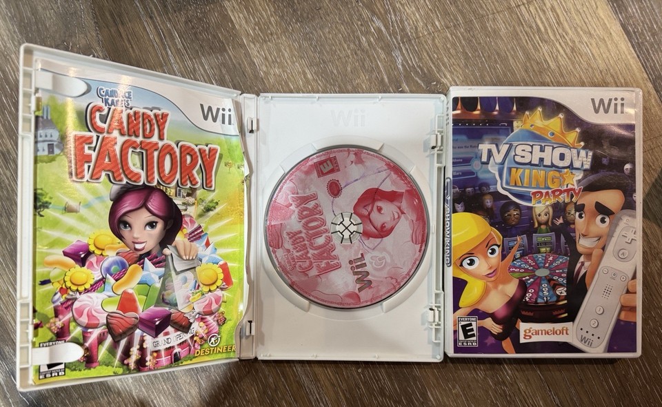 (10) Vintage Wii Nintendo Games With Discs Complete Lot | eBay