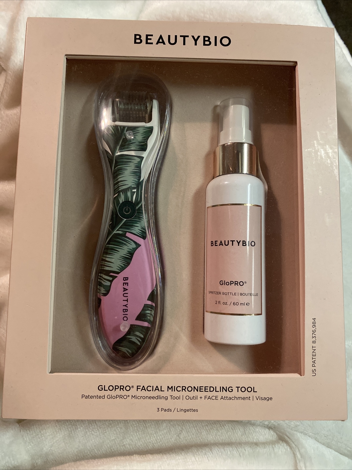 Beauty Bio Glo Pro Microneedling Regeneration Facial Face Skin Tool Kit ...