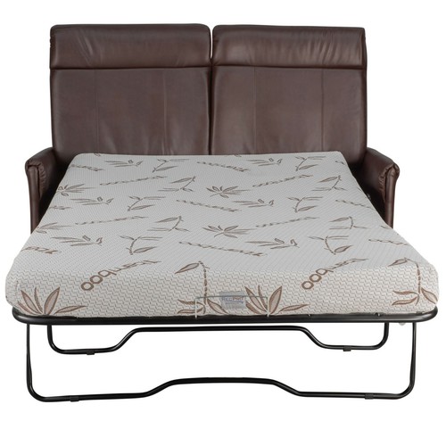 Charles 60" RV Hide A Bed Sofa Couch Mahogany Memory Foam Mattress RV ...