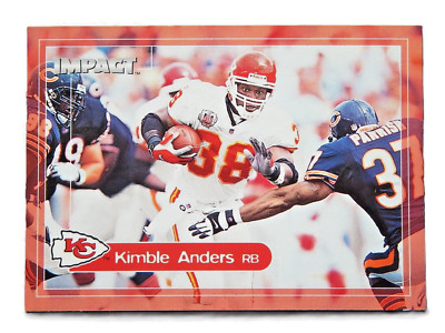 Kimble Anders #35 Fleer 2000 Football Card (Kansas City Chiefs) LN | eBay