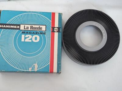 Hanimex 120 Slide Rondex / Rondette/ La Ronde Rotary Cassette - in box ...
