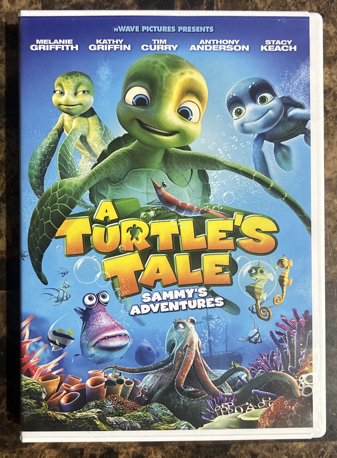 A Turtle's Tale: Sammy's Adventures (DVD, 2010) + Surfs Up(dvd Good ...