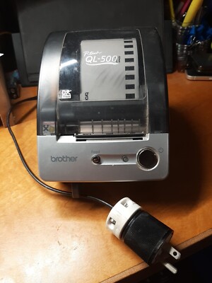 Brother P-TOUCH QL-500 Thermal Label Printer, Used No Software, Powers ...