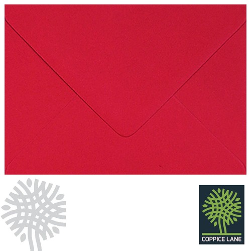 30 pack x Scarlet Red 5 x 7" Premium Quality 100gsm Envelopes - 133 mm ...